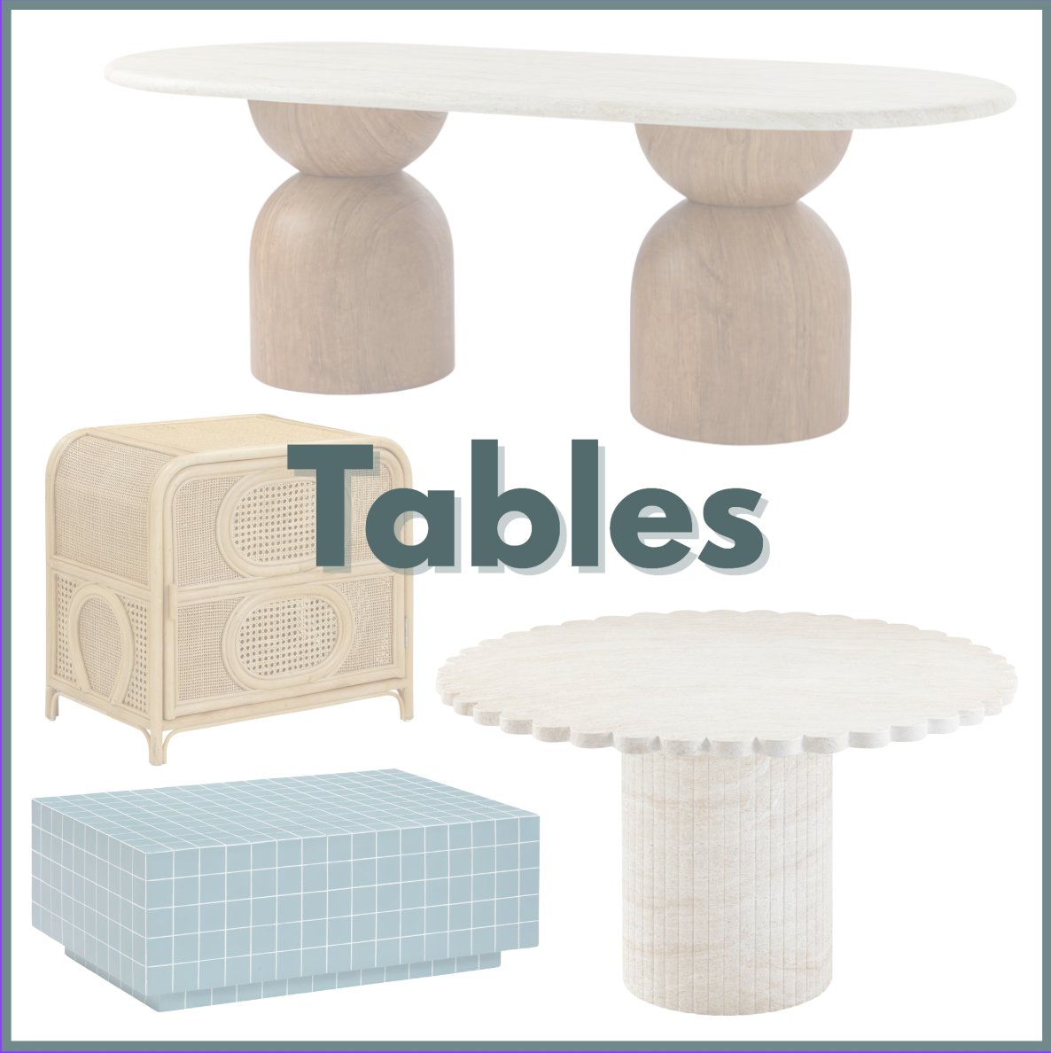 Vintage & Modern Tables: Dining, Coffee, Console & End Tables | Curated ...